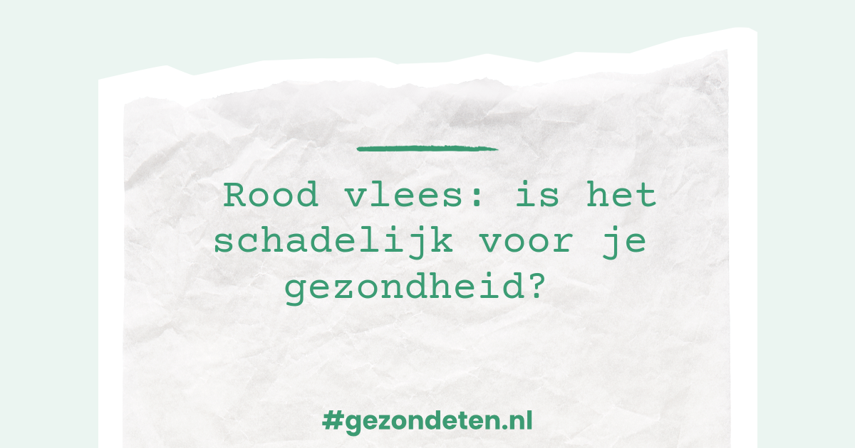Rood vlees: Gezondheidseffecten, nadelen en alternatieven